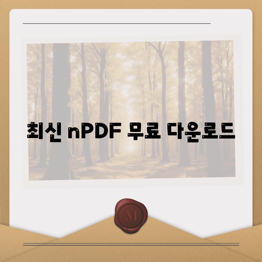 nPDF 다운로드 | 빠르고 쉬운 단계별 가이드 - 다운로드